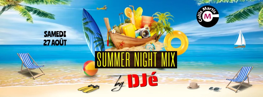 Summer Night Mix « 80s à nos jours » by Dj Djé - Collis Martis ...